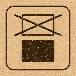 Do not stack packaging symbol sign and label Vector Image