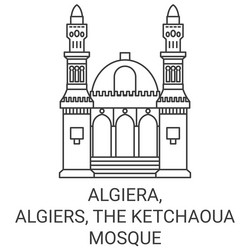 Famous Landmarks of Algeria Vector Images (46)