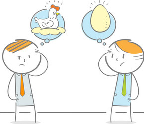 Chicken Thinking Vector Images (over 430)