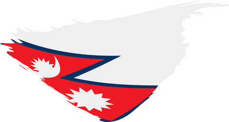 Nepal Flag Brush Vector Images (over 100)