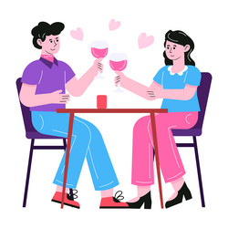 Dinner Date Vector Images (over 6,200)