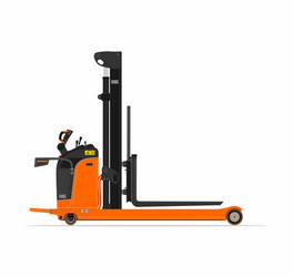 Reach stacker Royalty Free Vector Image - VectorStock