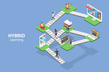 Blended Learning Vector Images (over 410)