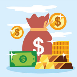 Gold Bag Vector Images (over 28,000)