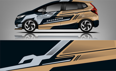 Pinstriping vehicle graphic decorative vinyl Vector Image