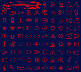 Car Indicator Lights Symbols