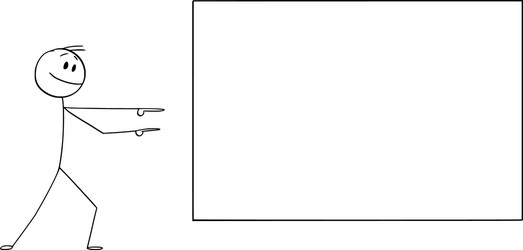 Stickman Presenting Vector Images (over 380)