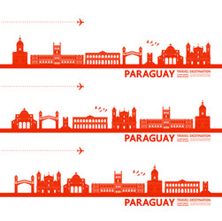 Famous Paraguay Landmarks Vector Images (29)