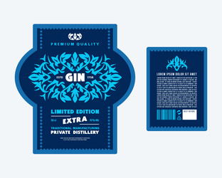 Gin Label Vector Images (over 1,500)