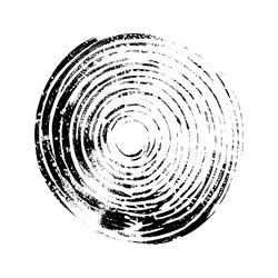 Grunge circle round shape design Royalty Free Vector Image