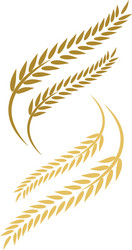 Wheat icon Royalty Free Vector Image - VectorStock