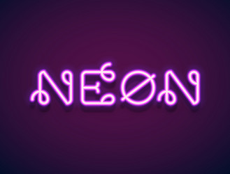 Neon Lettering Vector Images (over 65,000)