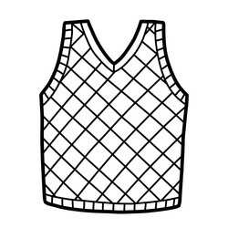 Coloring book sweater Royalty Free Vector Image