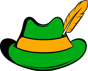 Women hat icon cartoon Royalty Free Vector Image