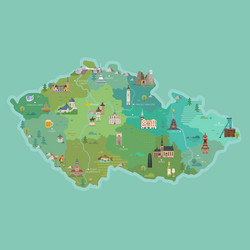 Czech Prague Map Vector Images (over 810)