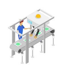 Isometric Assembly Line Vector Images (over 1,500)