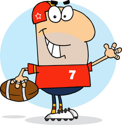 Jack rabbit cartoon Royalty Free Vector Image - VectorStock