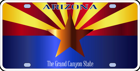 Arizona License Plate Vector Images (39)