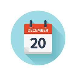 December 20 Calendar Vector Images (over 1,100)