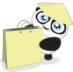 Cartoon Panda Bag Vector Images (over 180)