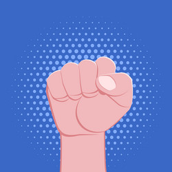 Hand begging gesture Royalty Free Vector Image