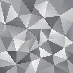 Abstract triangle grey background Royalty Free Vector Image
