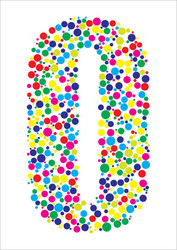 Digital Number Zero Vector Images (over 4,700)