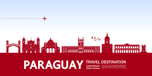 Famous Paraguay Landmarks Vector Images (29)
