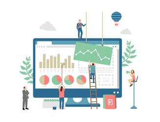 Data Analysis Vector Images (over 150,000)