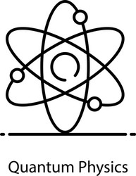 Quantum physics Royalty Free Vector Image - VectorStock
