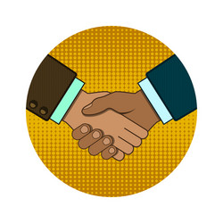 Shake Hand Circle Vector Images (over 1,200)