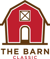 Red barn logo design template Royalty Free Vector Image