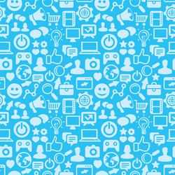 Colorful internet seamless pattern Royalty Free Vector Image