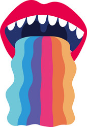 Open Rainbow Mouth Vector Images (97)