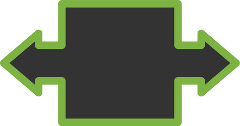 Dual arrow icon Royalty Free Vector Image - VectorStock