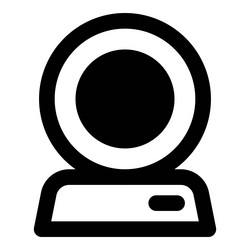 Personal surveillance with a spy camera Royalty Free Vector