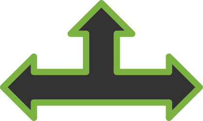 Tripple arrow icon Royalty Free Vector Image - VectorStock