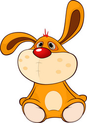 Toy bunny icon Royalty Free Vector Image - VectorStock