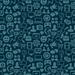 Colorful internet seamless pattern Royalty Free Vector Image