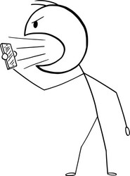 Screaming Stick Figure