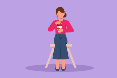 Woman with Coffee Drawing Vector Images (over 2,100)