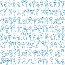 People Repeat Vector Images (over 9,000)