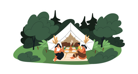 Glamping Vector Images (over 1,200)