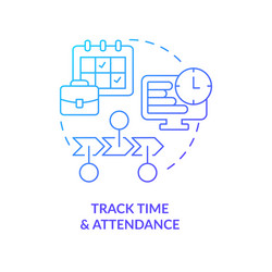 Time Attendance Icon