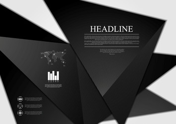 Minimal tech background Royalty Free Vector Image