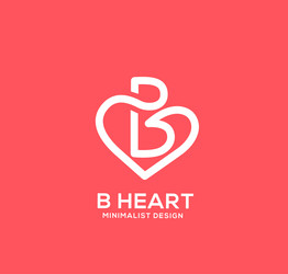 B Heart Logo Vector Images (over 620)