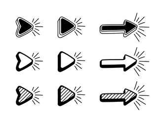 Set yoyo Royalty Free Vector Image - VectorStock