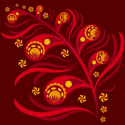 Red Paisley Vector Images (over 1,400)
