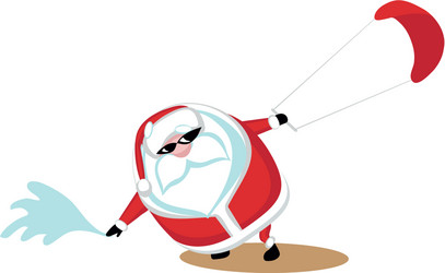 Extreme santa Royalty Free Vector Image - VectorStock