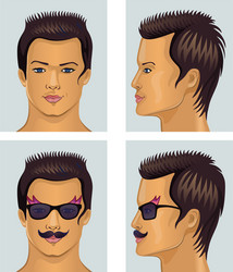 Man Side Profile Head Vector Images (over 2,200)